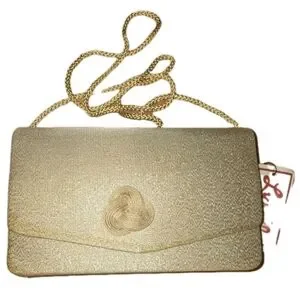Lyrella | Bags | Vintage Lyrella Gold Clutch Purse Wtags | Poshmark